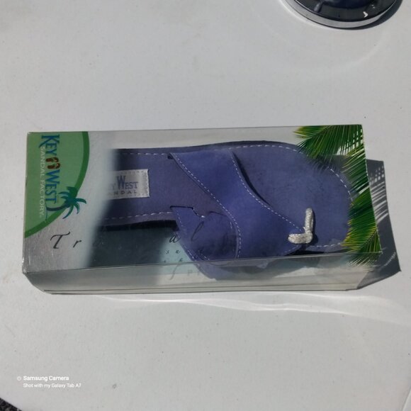 Kino Key West | Shoes | Kino Key West Factory Hand Made Purple Sandals ...